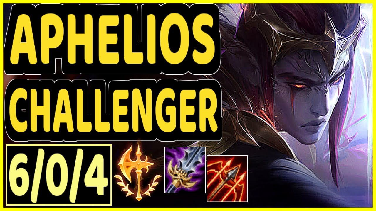 JESKLA (APHELIOS) - 6/0/4 KDA CHALLENGER GAMEPLAY - EUW - YouTube