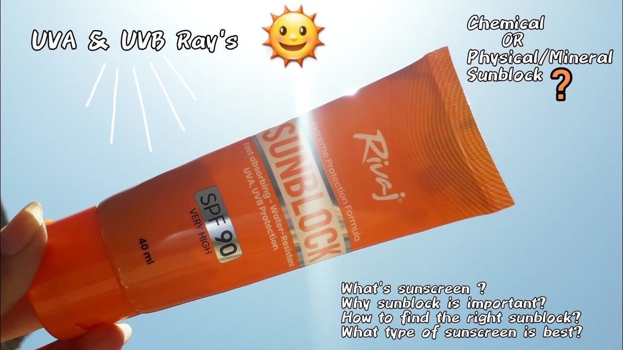 How to find the right sunscreen/ How to apply sunscreen/ Rivaj UK ...