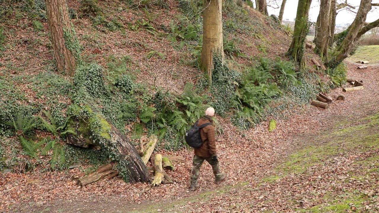 A hike through Brian Boru's Fort and a cup of tea in the dark. - YouTube