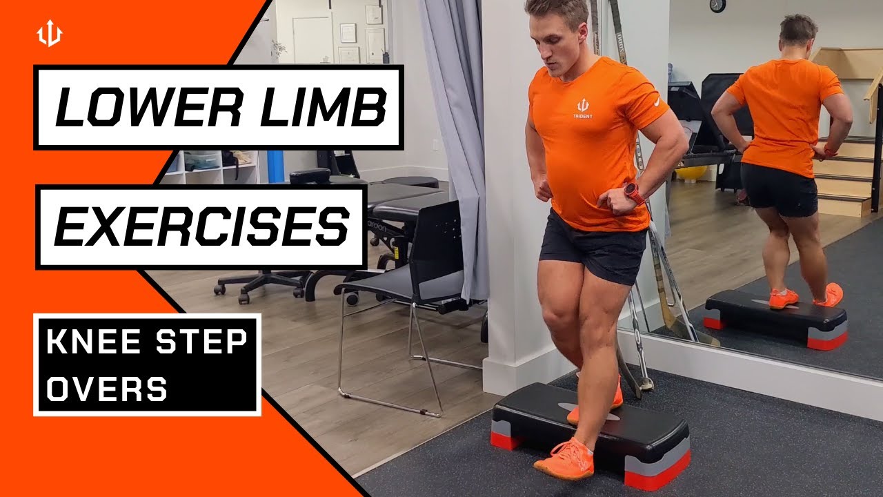 Step Over Quads // Knee Surgery Rehab Exercise - YouTube
