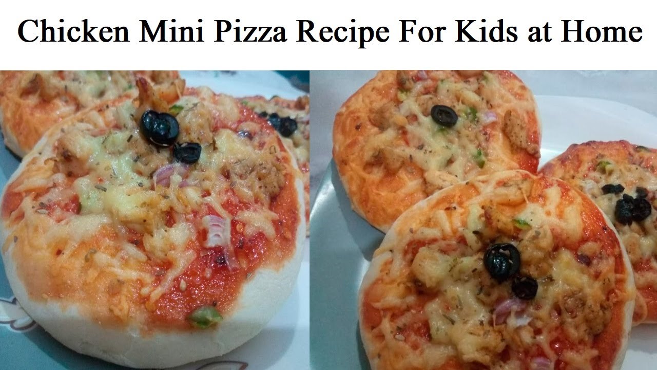 Chicken mini pizza - YouTube