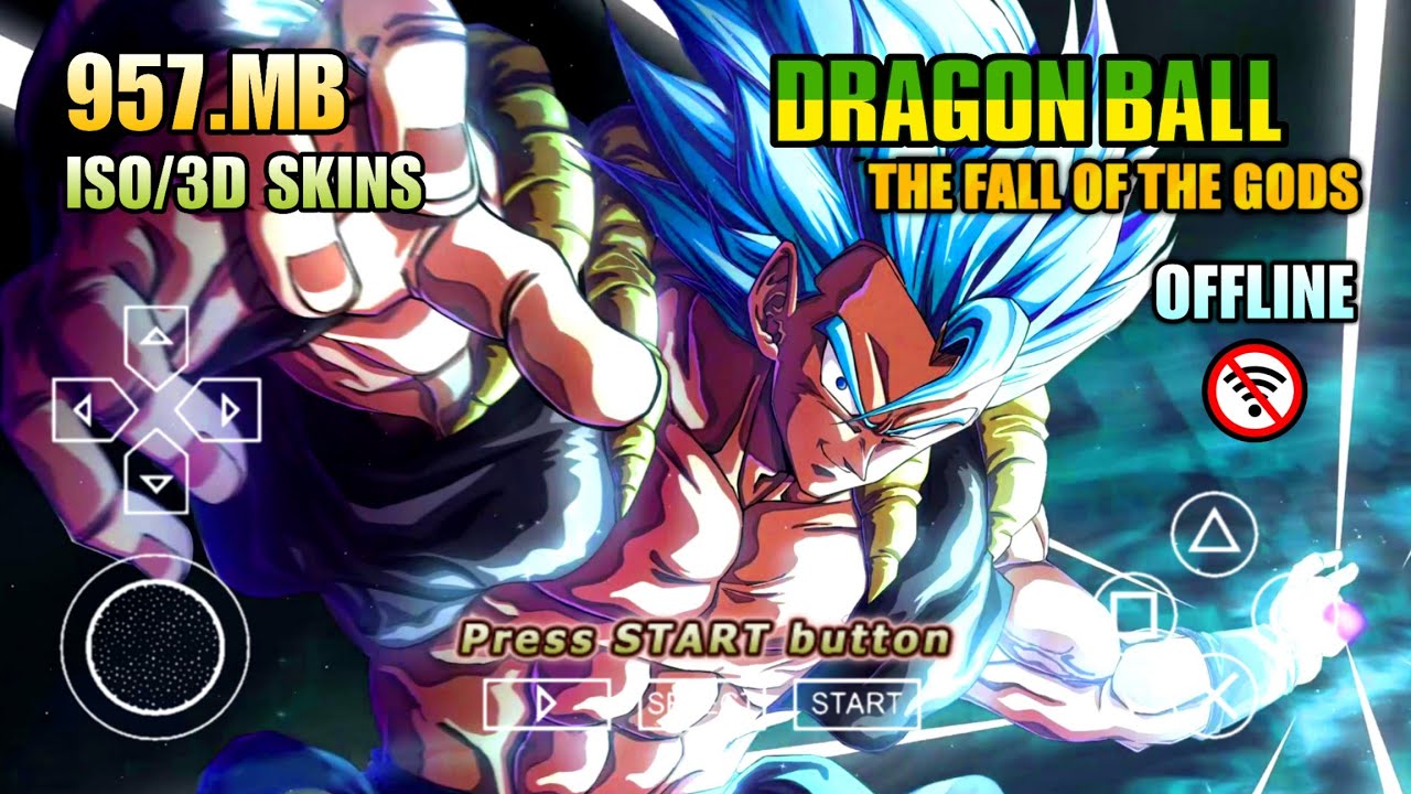 DRAGON BALL THE FALL OF THE GODS PPSSPP Mod for Dragon Ball Z: TTT ...