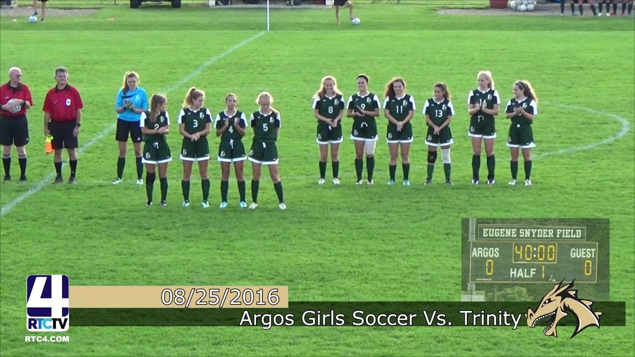2016 08 26 Argos Girls Soccer vs Trinity - YouTube