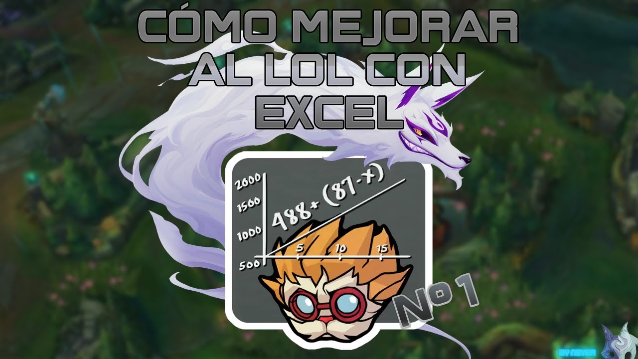 | Cómo un Excel Puede hacerte Mejor Jugador de LoL | Coaching a Jungla ...