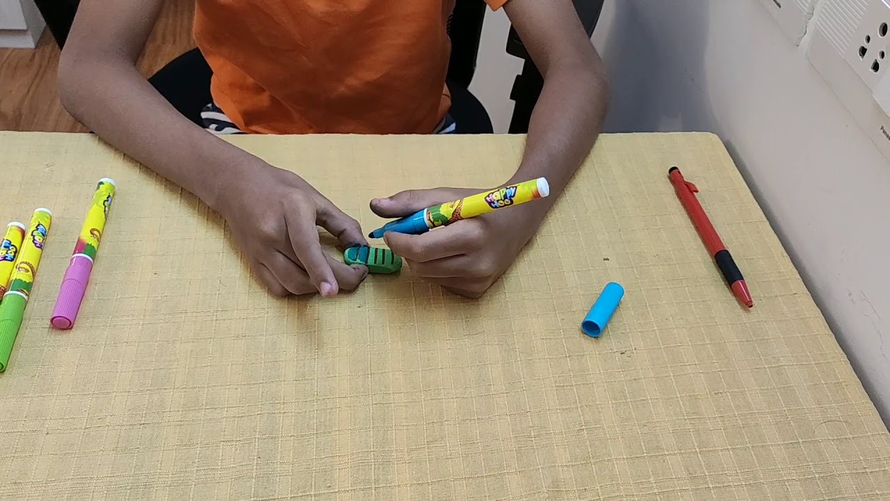 How to make your own eraser Beyblade - YouTube