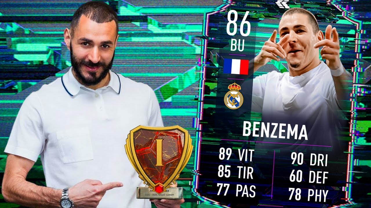 FUT 22 | BENZEMA FLASHBACK M'OFFRE LE RANG 1 EN FUT CHAMPIONS 😍 LE ...