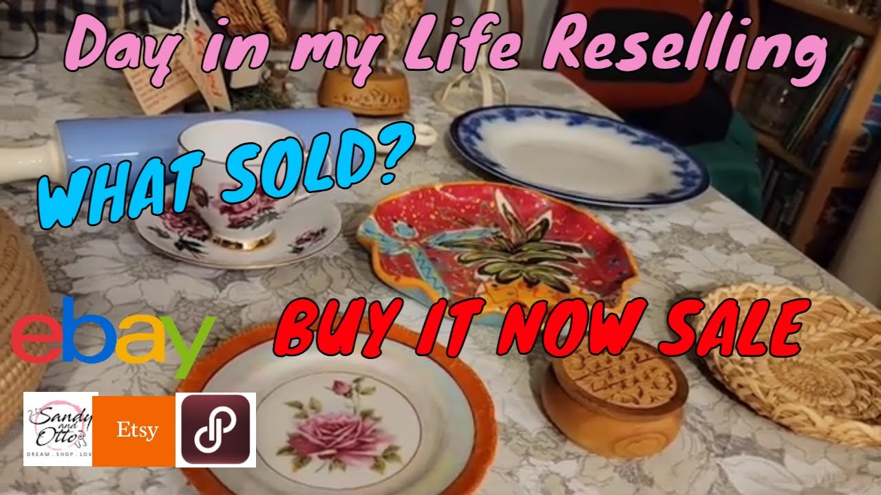 Additional Sales After Live Sale | Buy It Now SALE | What Sold Vlog ...