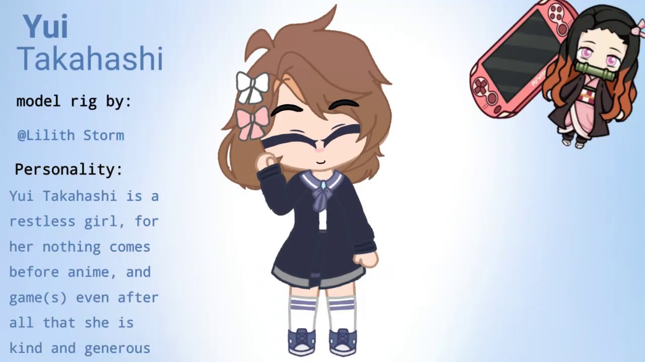 Live2D Gacha Model Showcase -- Yui Takahashi - YouTube