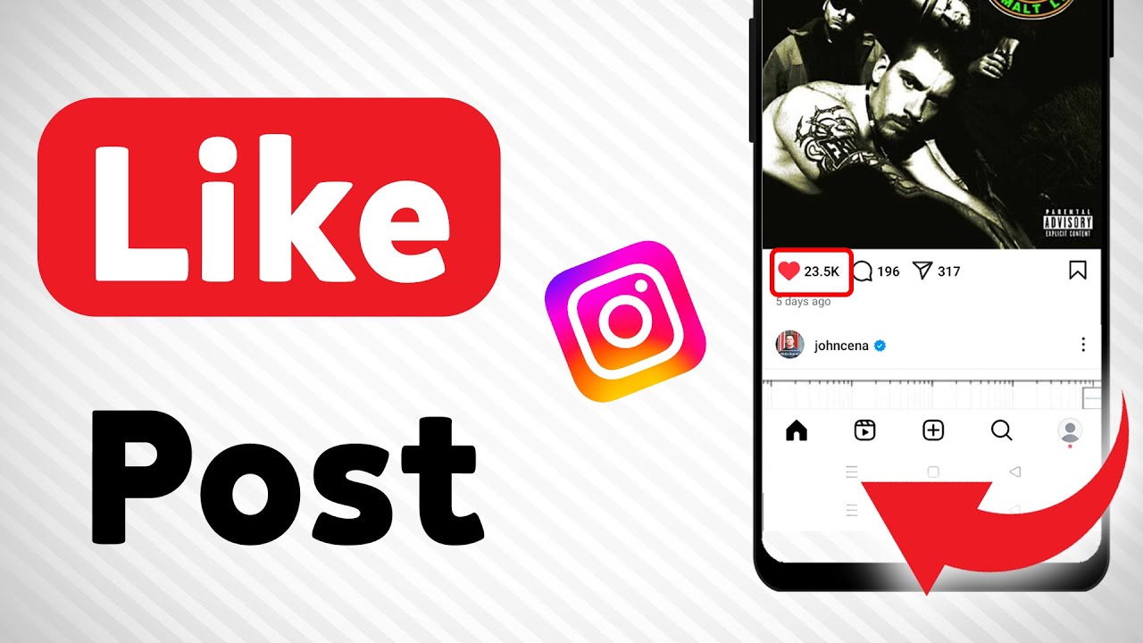How To Like A Post On Instagram (Updated) - YouTube