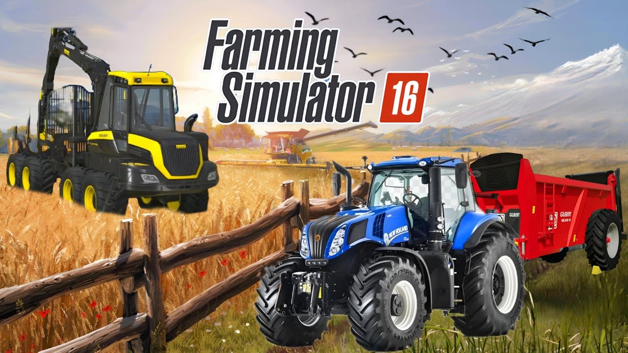 fs 16 How To Cut Trees ! fs16 uses Cow's manure as Fertilizer | farming ...