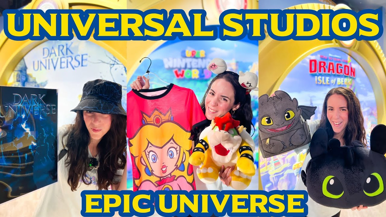 UNIVERSAL STUDIOS Orlando Merch Update! June 2024 | Epic Universe ...