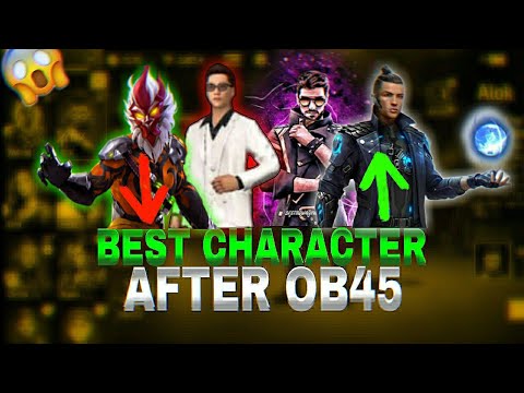 MOST POWERFUL CHARACTER AFTER OB45🔥| free fire best character after ...