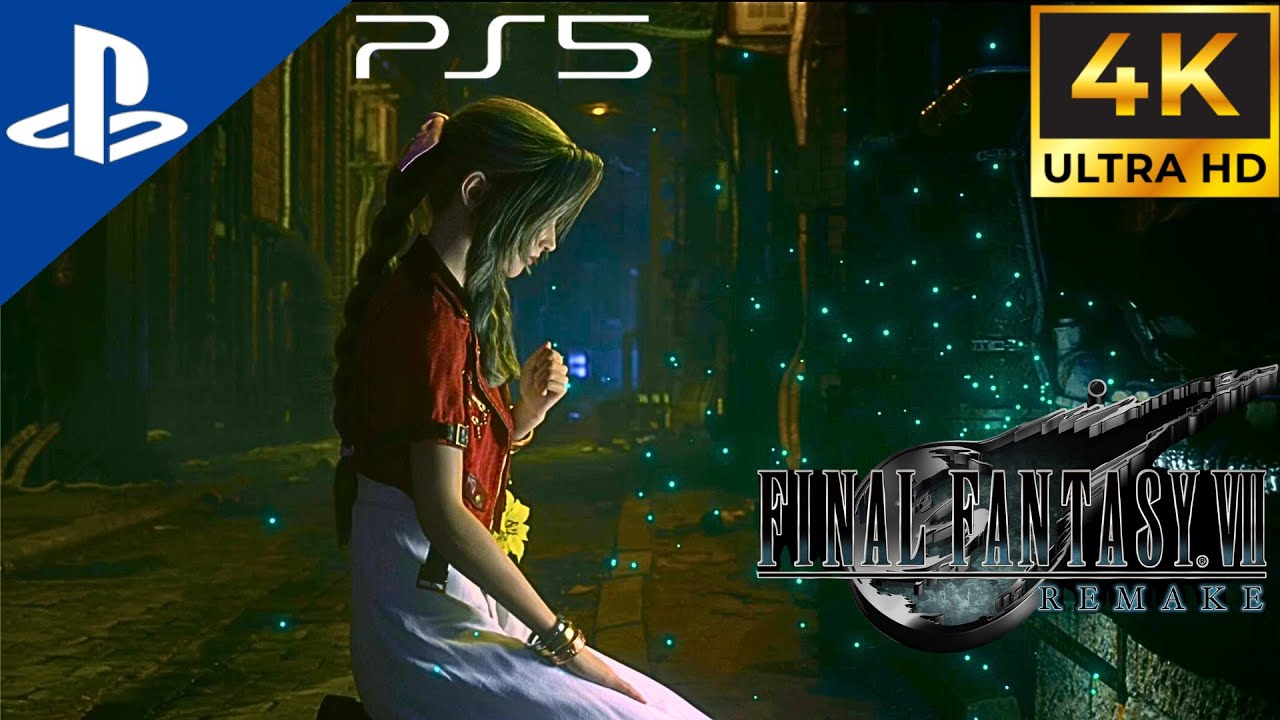 Final Fantasy 7 Remake (PS5) HDR 4K Ultra Graphics at 60 fps/INTRO ...
