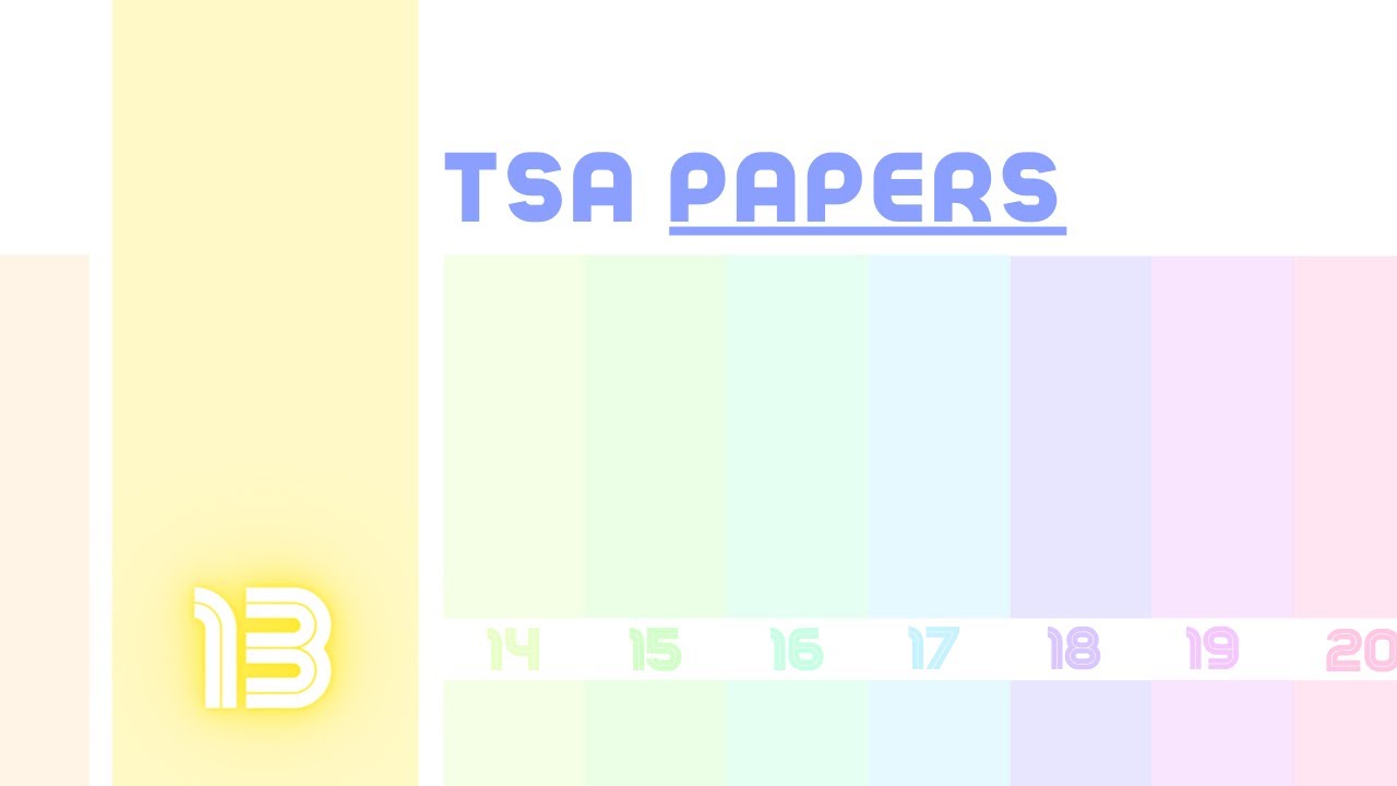 TSA 2013 Full Past Paper | Explained Answers | Thinking Skills ...