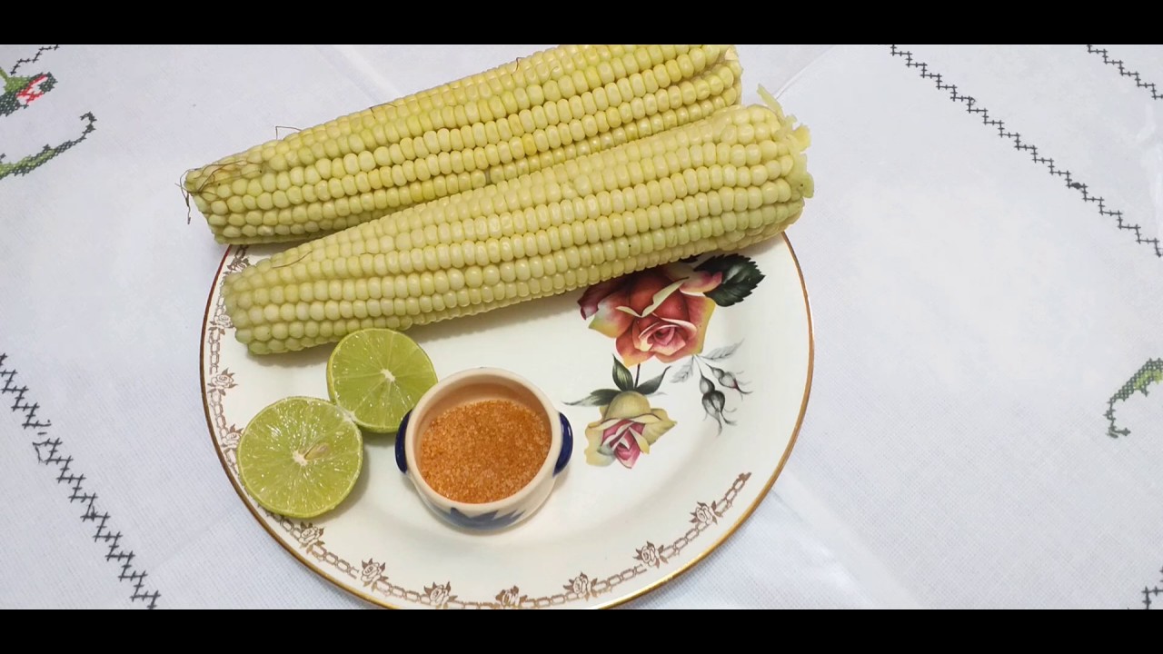 Elotes cocidos. - YouTube