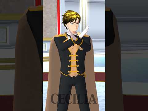 The Prince Choose his Princess 👸 | Sakura School Simulator #cecilianoona