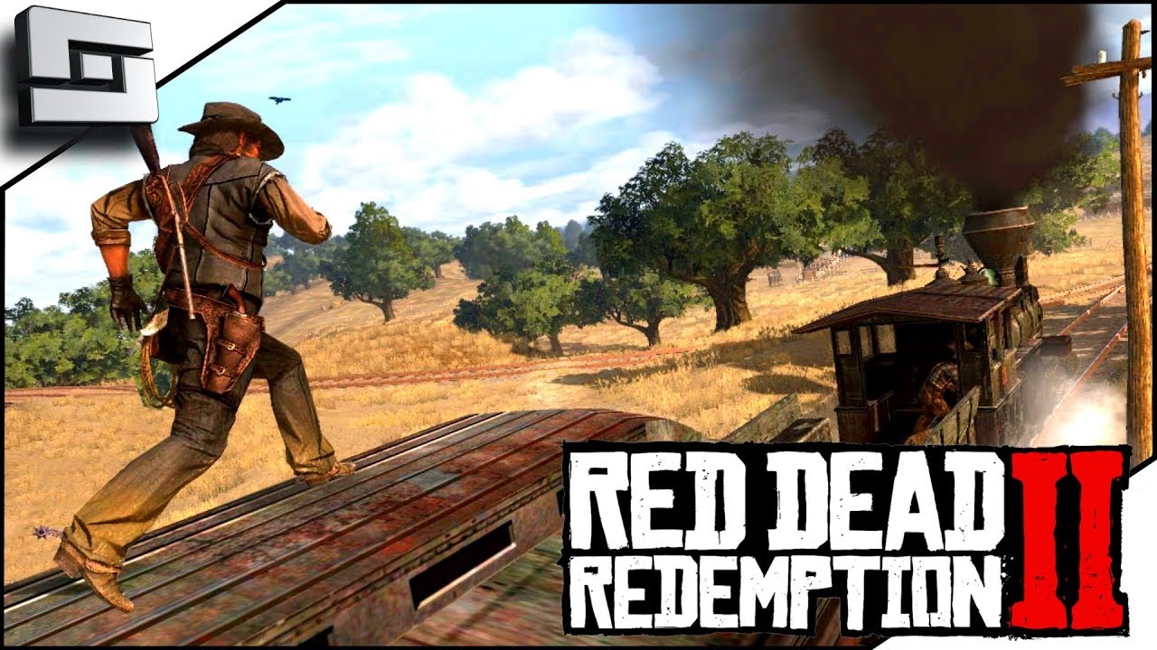 Red Dead Redemption 2 - Train Robbery! E4 - YouTube