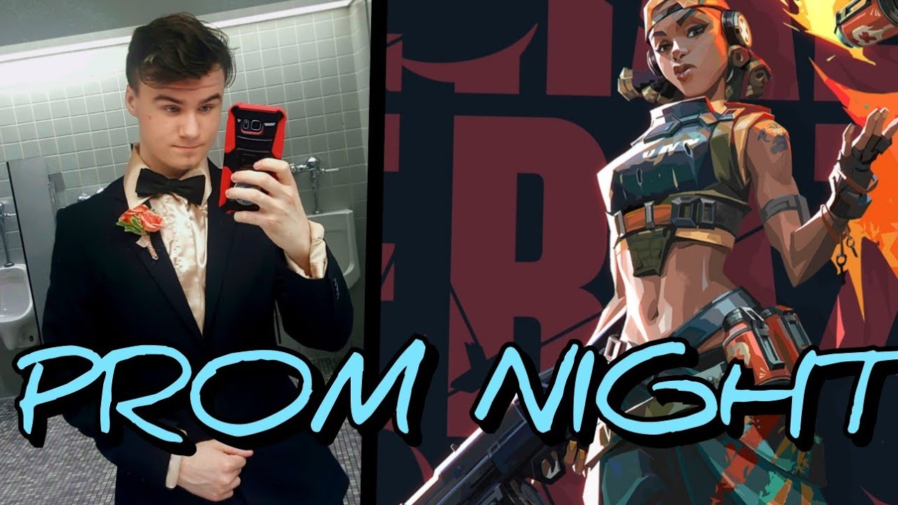 VALORANT on my PROM NIGHT - YouTube