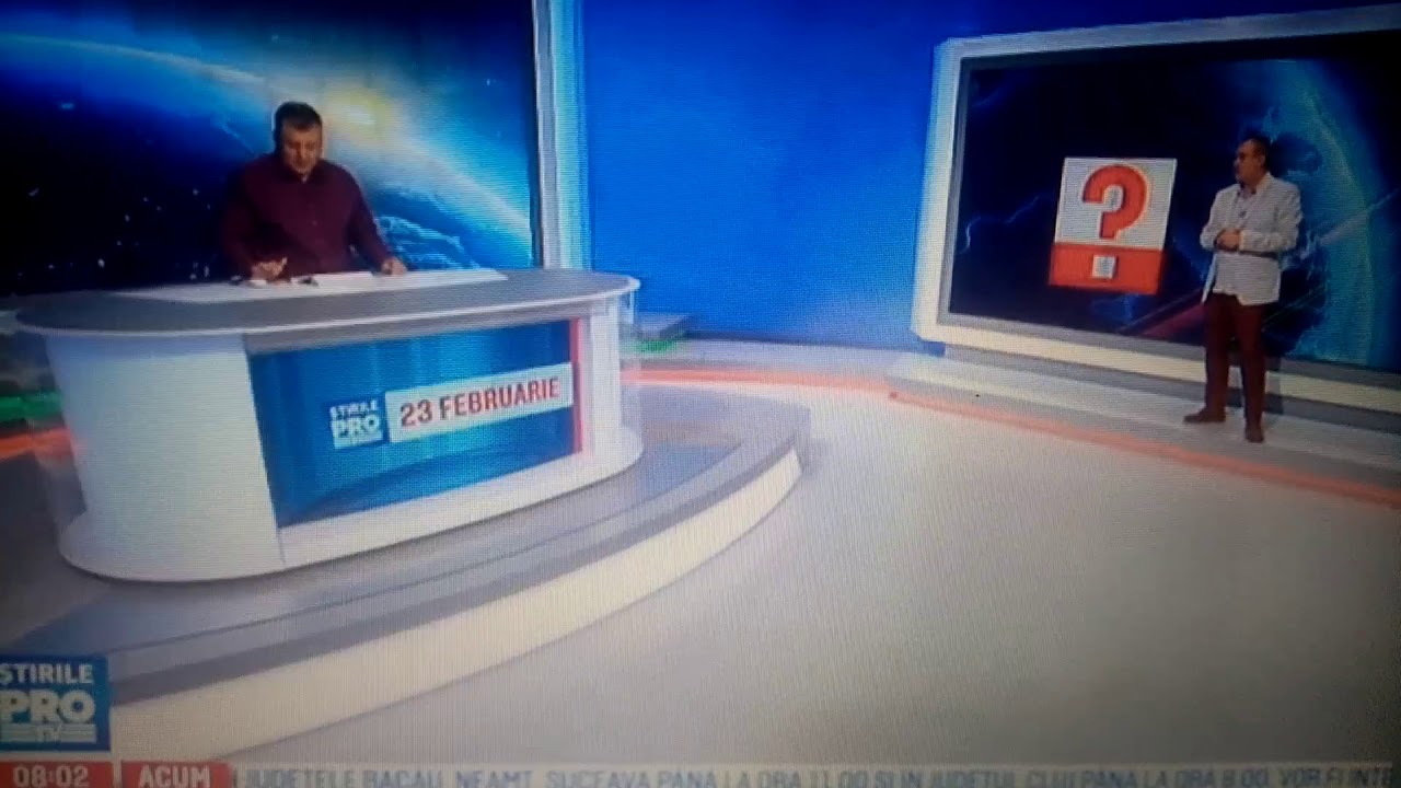 23 febr 2017 PRO TV Meteo busu dimineața - YouTube