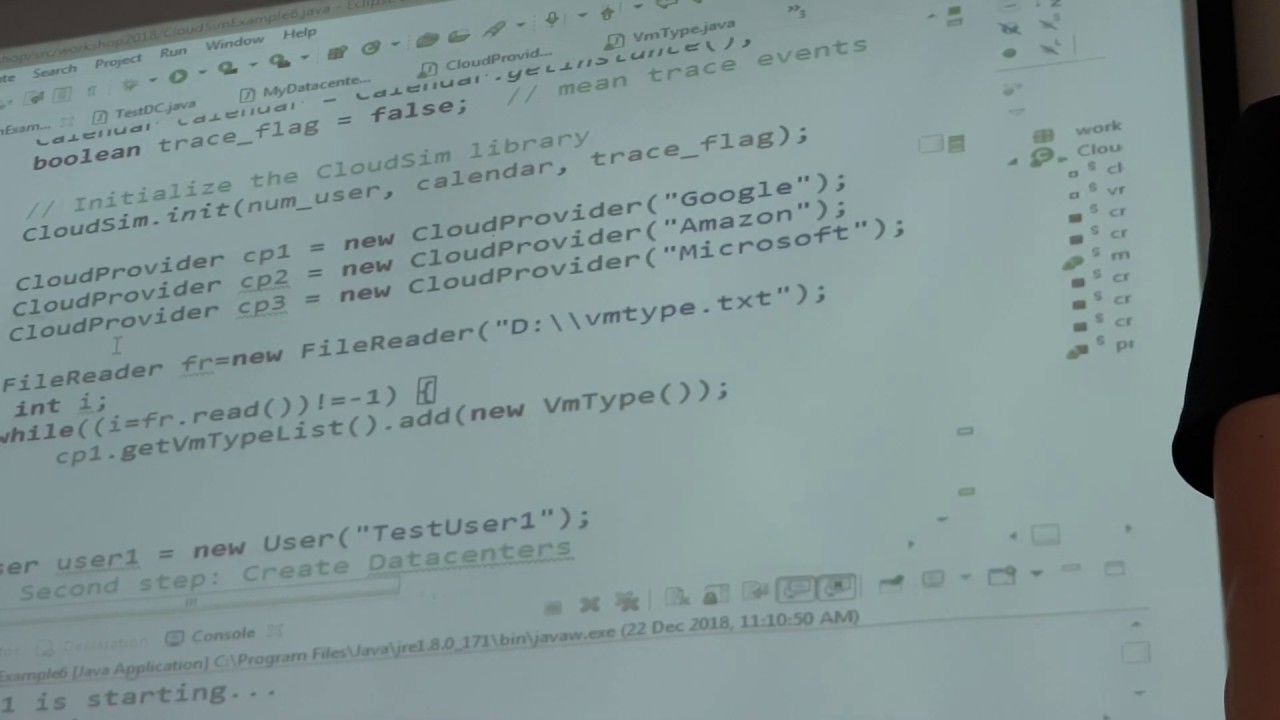 CloudSim Workshop (UPM) 4 - YouTube