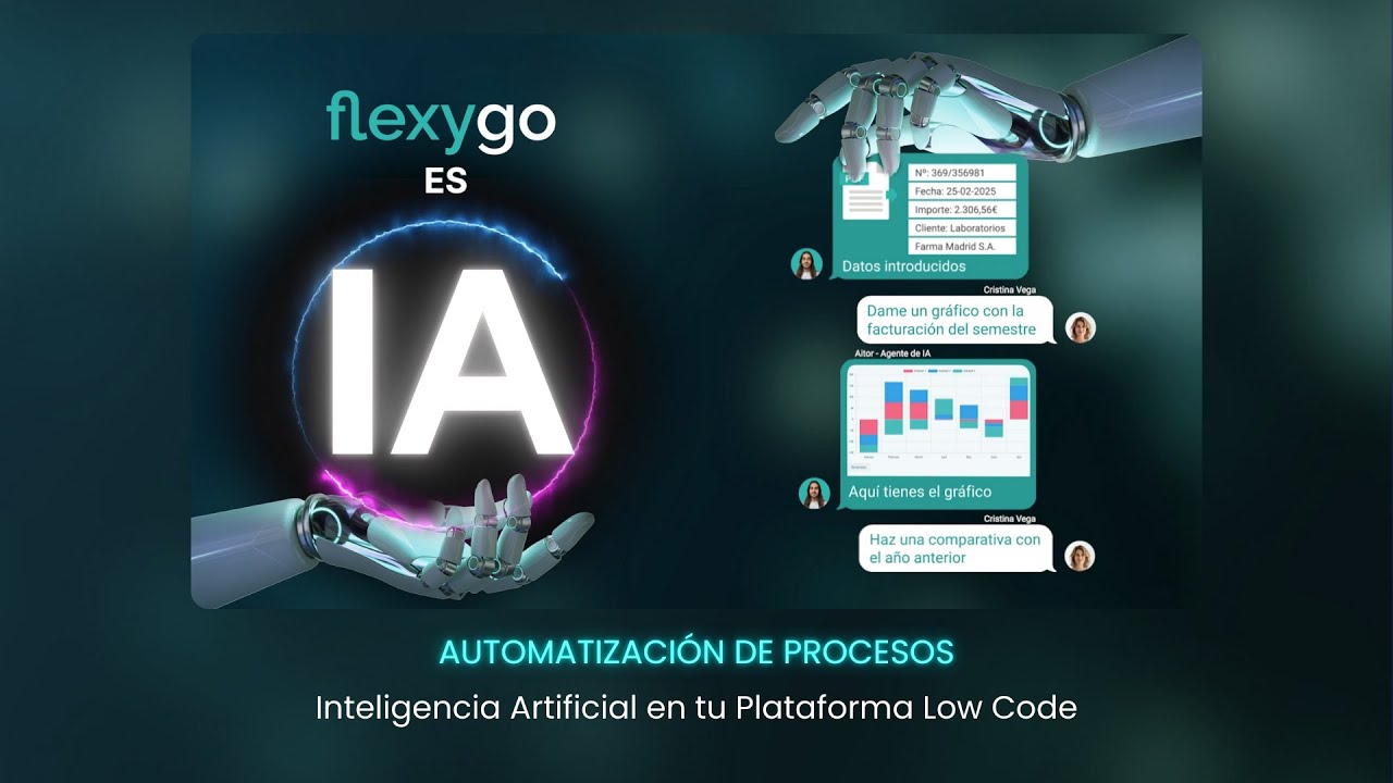 AUTOMATIZACIÓN DE PROCESOS con la IA de Flexygo. Inteligencia Artificial en tu plataforma Low ...