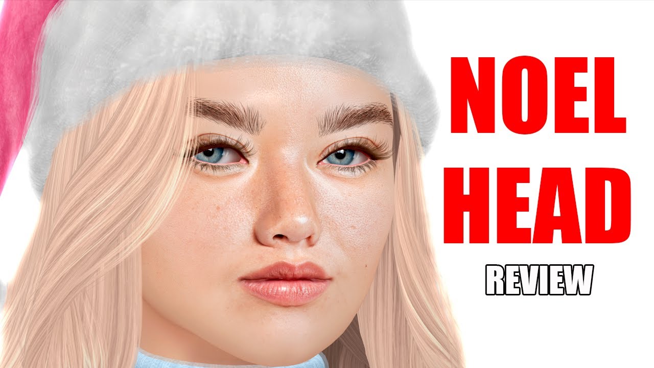 NOEL MESH HEAD (review) - Presente da loja Lelutka 2023 - YouTube