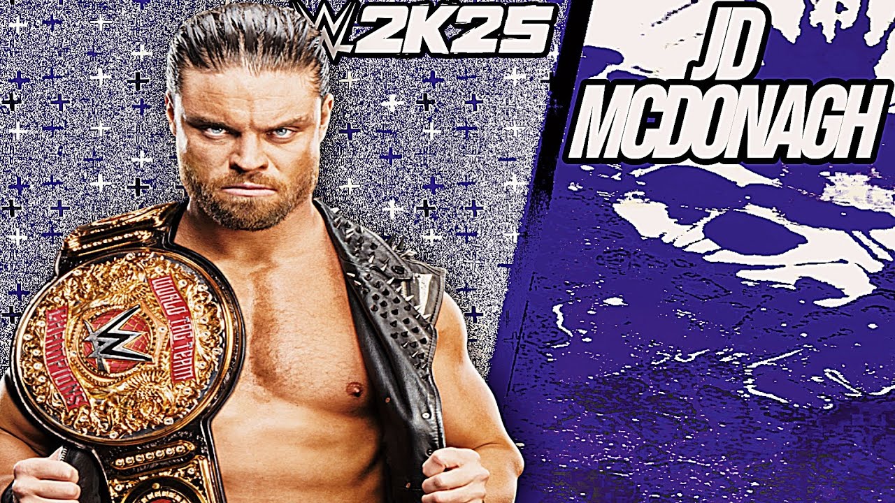 WWE 2K25 - JD McDonagh Signatures and Finishers - YouTube