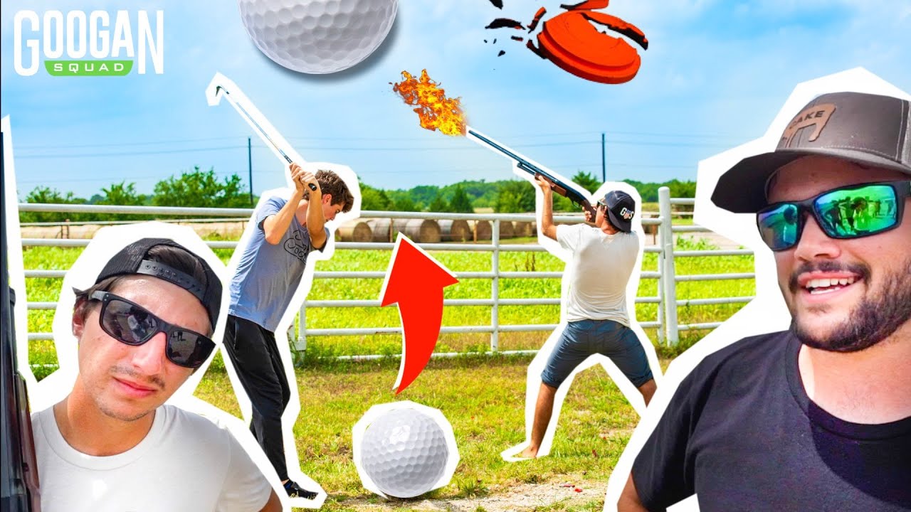 EPIC Golf TRICK SHOT Challenge With PEWPEW! - YouTube