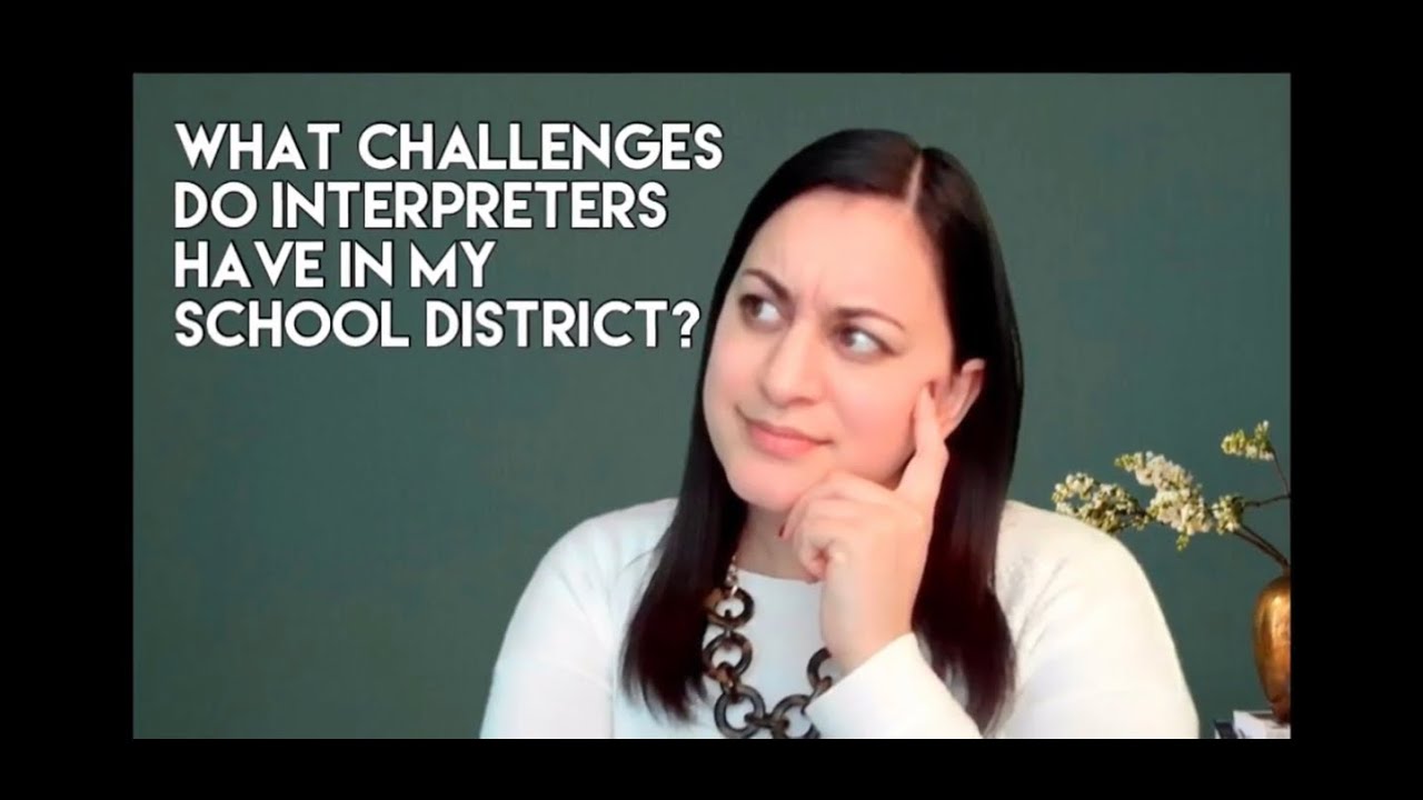 Educational Sign Language Interpreter Challenges - YouTube