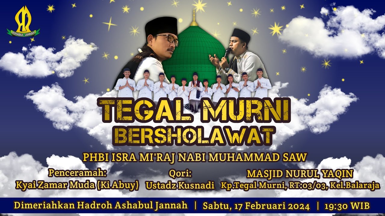 🔴 LIVE || PHBI ISRA MI'RAJ, TEGAL MURNI BALARAJA, TANGERANG BANTEN ...