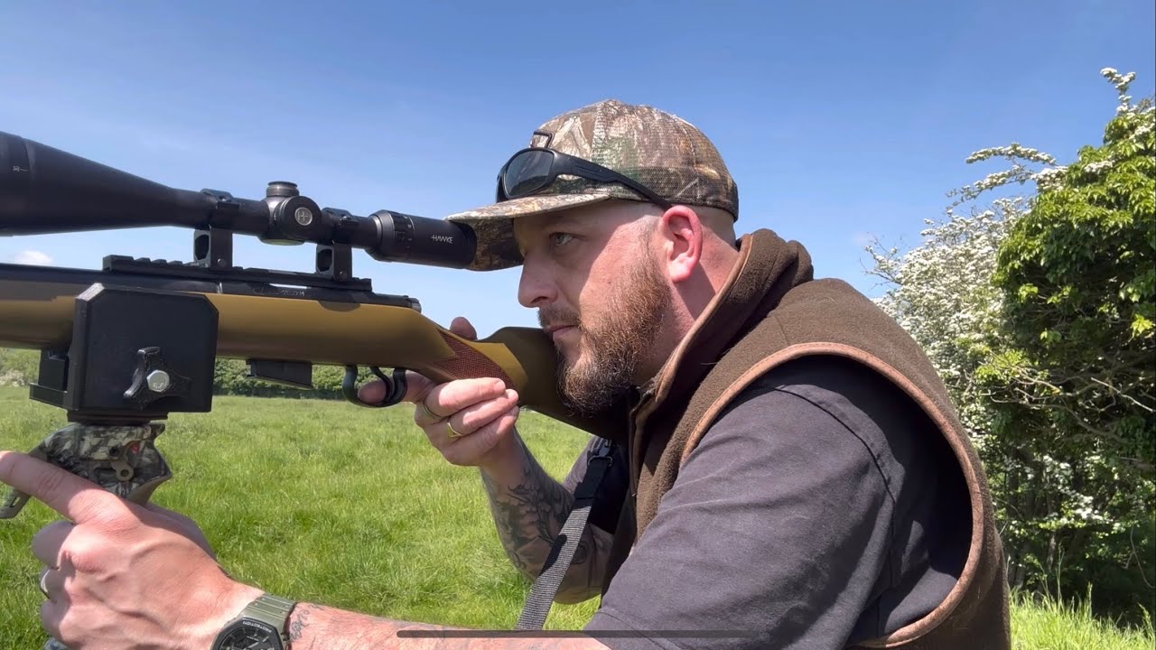 Cz452 American in 17HMR practice - YouTube