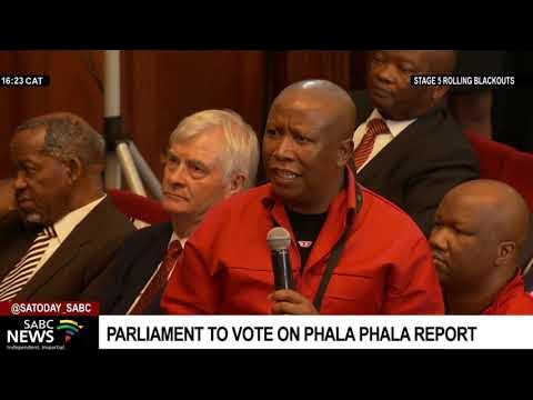 Phala Phala Debate | MPs vote on the Section 89 panel report - YouTube