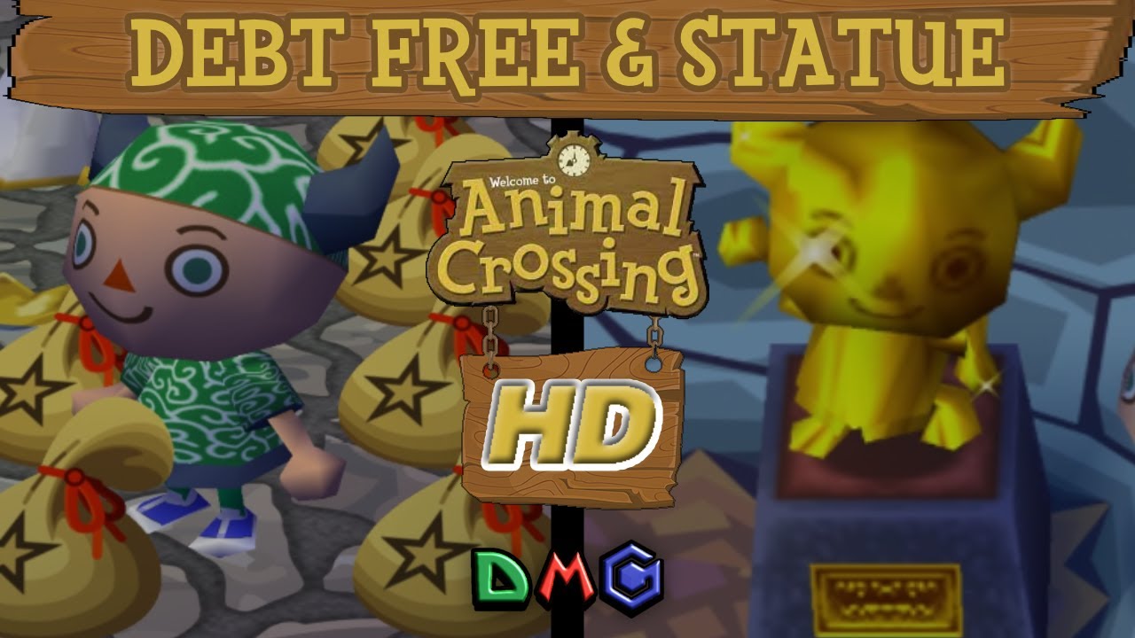 Animal Crossing - Debt Free & Statue | HD Texture Pack | Widescreen ...