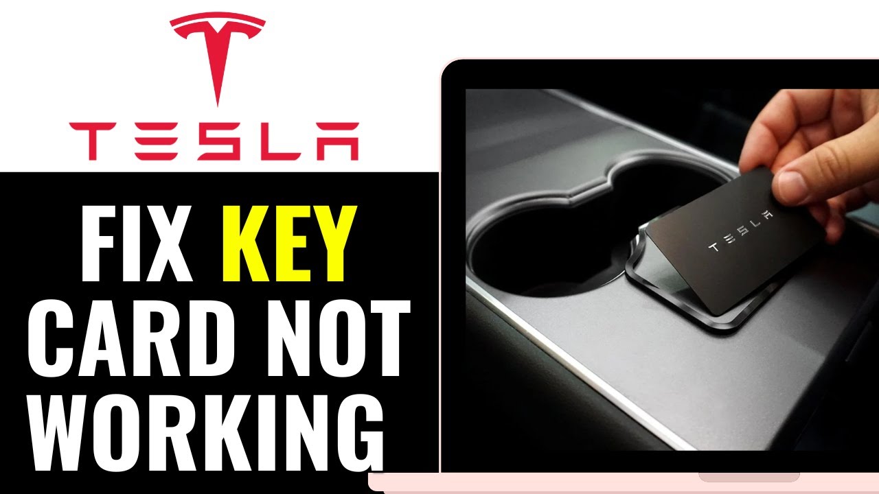 How To Fix Any Tesla Key Card Not Working 2025 (FIXED!!!) - YouTube