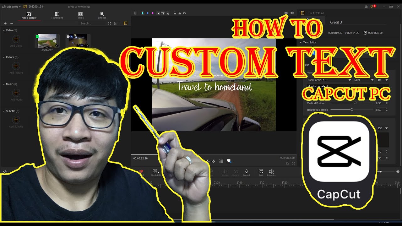 How To Custom Font In Capcut On PC CapCut YouTube How To Custom Font In Capcut On PC CapCut YouTube