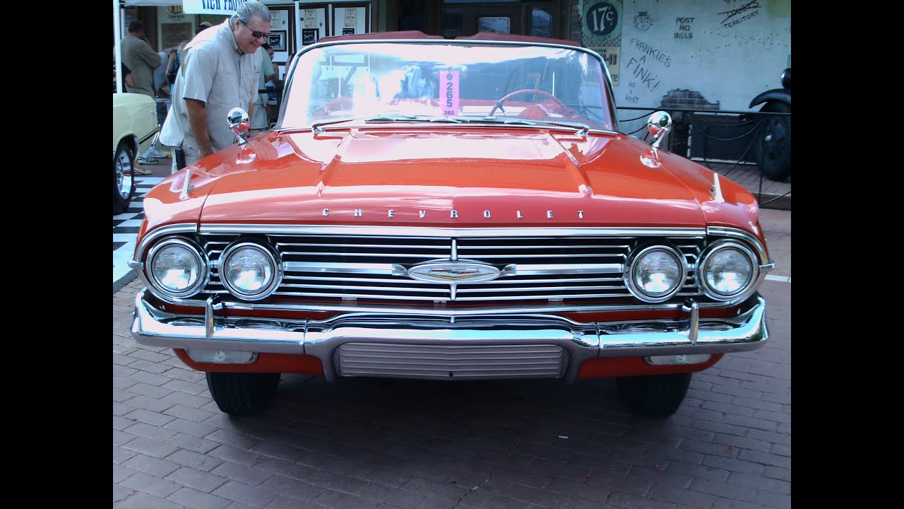 1960 Chevy Impala Convertible Red OT060212 - YouTube