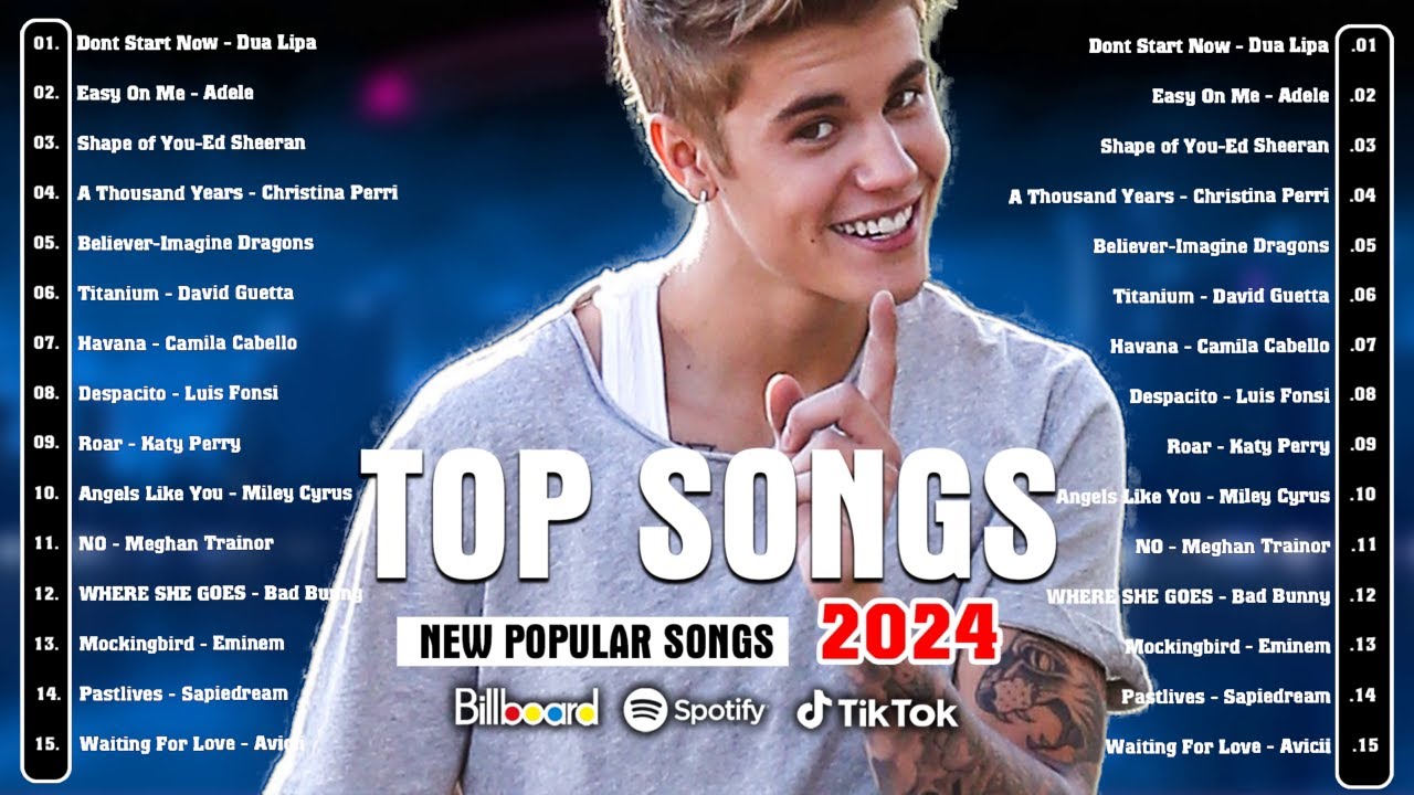 Billboard Hot 100 - Best Pop Music Playlist 2024 - Selena Gomez,Miley ...
