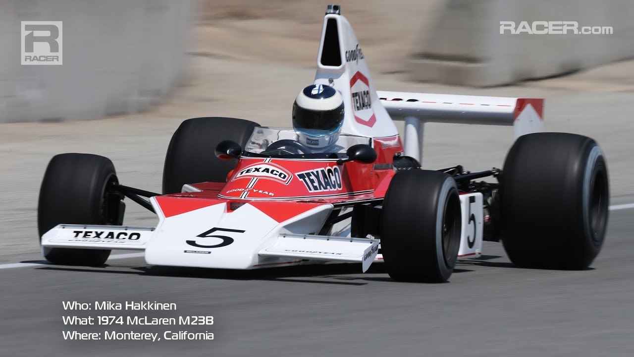 RACER: Mika Hakkinen in Monterey - YouTube