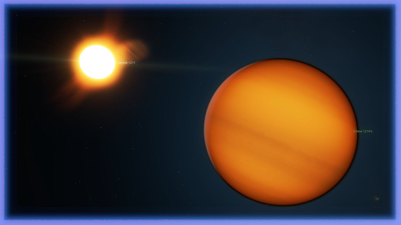 Gliese 1214b Space Engine 🚀 - YouTube