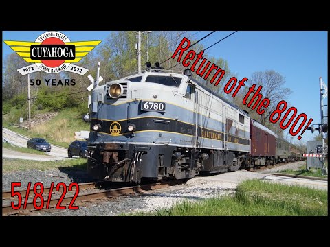 Return of the 800! | CVSR 6780 Leads Train 11 on It's First Weekend ...