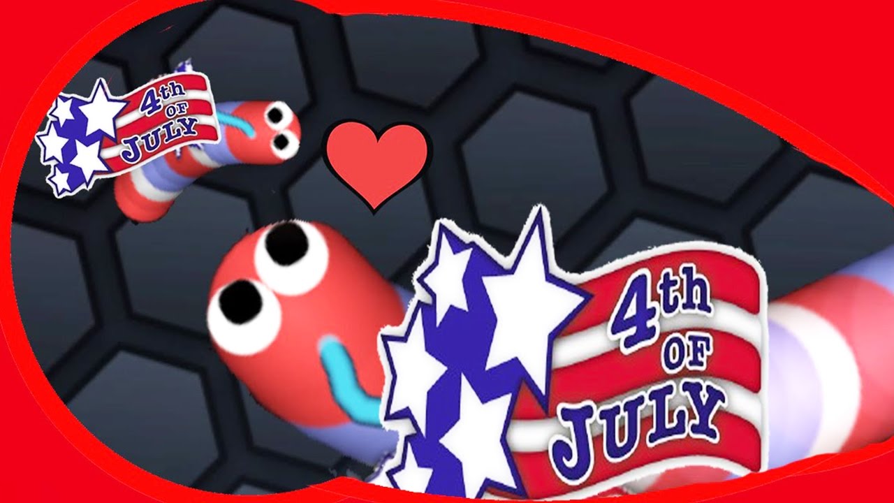 Slither.io - 4th July New Custom World Biggest Snake | New Skin ...
