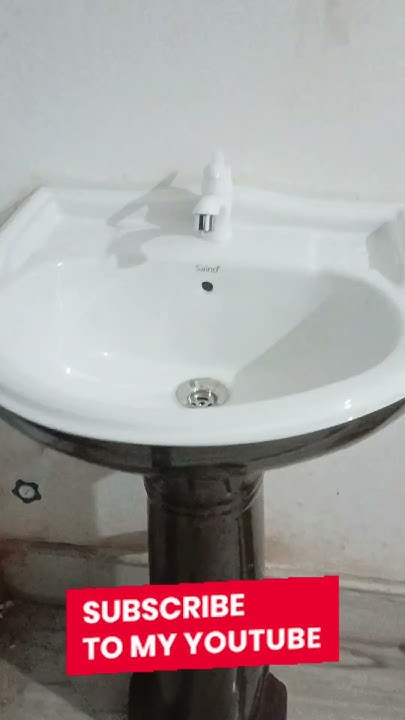 Pedestal Wash Basin Fitting Youtubeshorts Viralvideo Plambing