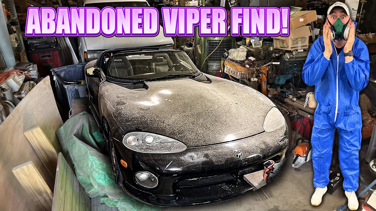 ABANDONED BARN FIND Dodge Viper Disaster! Car Detailing Restoration ...
