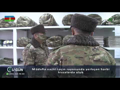 Müdafiə naziri Laçın rayonunda yerləşən hərbi hissələrdə olub