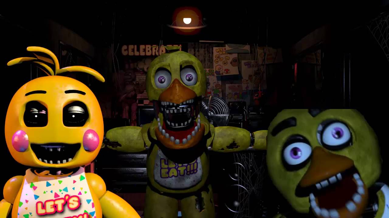 todas las voces de los animatronicos de FNAF parte 3 - YouTube
