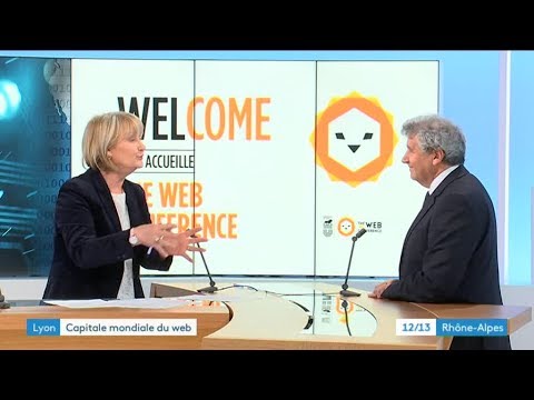 Lyon accueille la conférence mondiale du web - YouTube