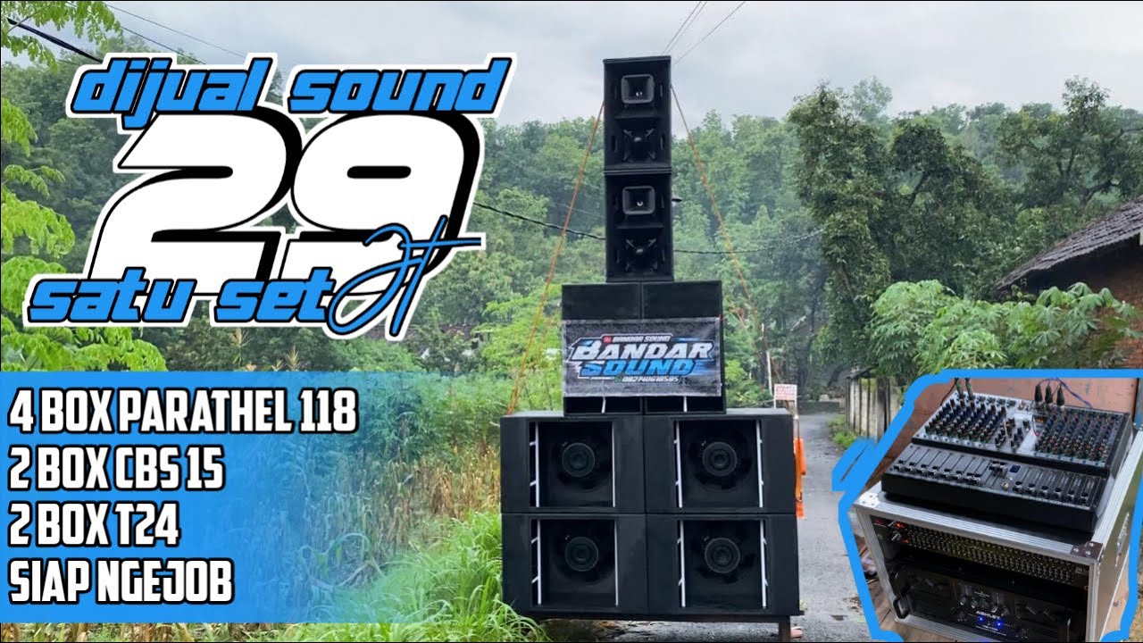 Cek Sound 1 Set sound System Seharga 29 juta || Hanya untuk paket ini ...
