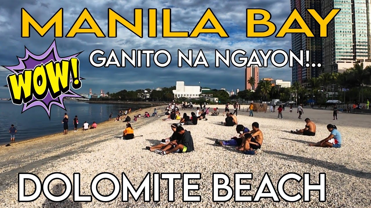 Manila Bay Dolomite Beach Update Today/ January 19,2025 - YouTube