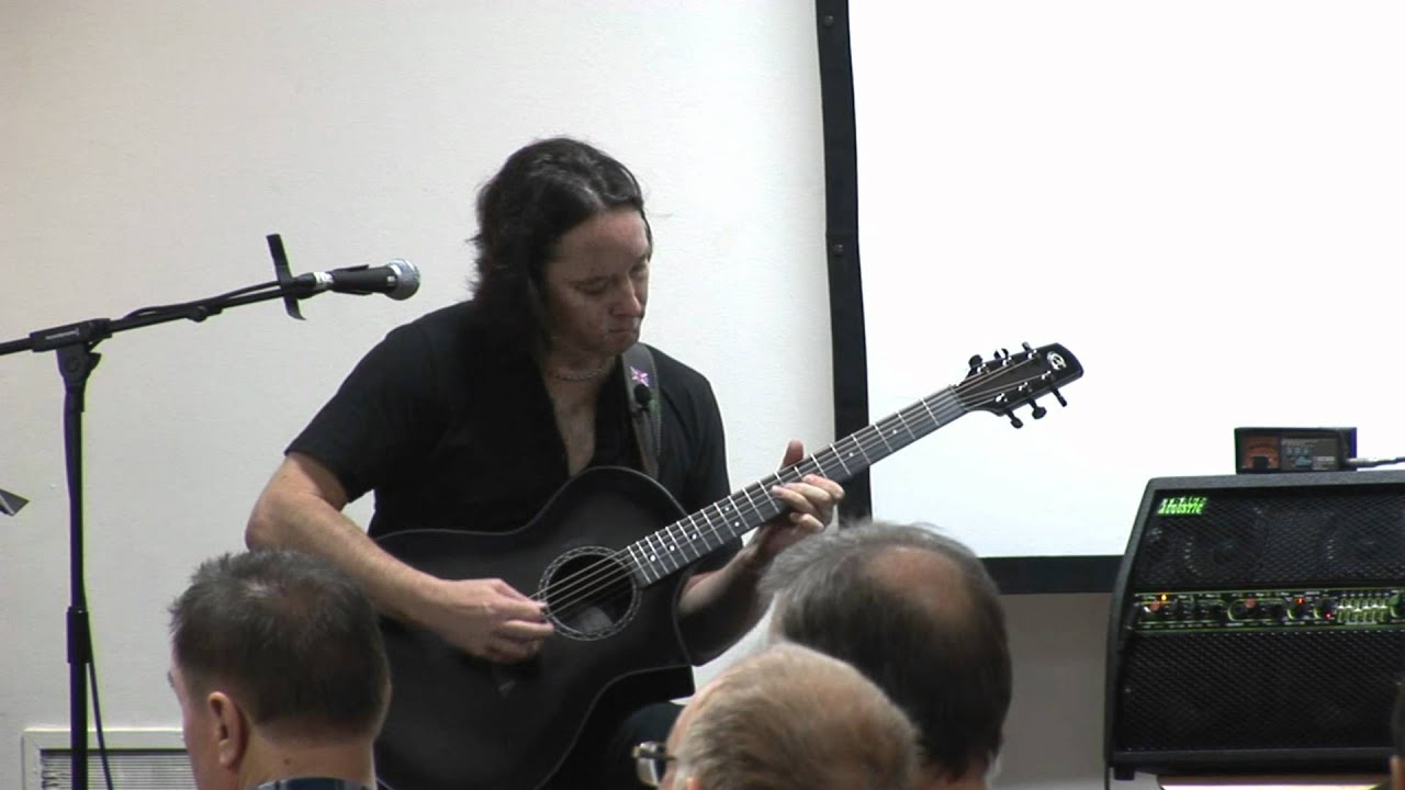 Paul Stevens at The London Acoustic Guitar Show - YouTube
