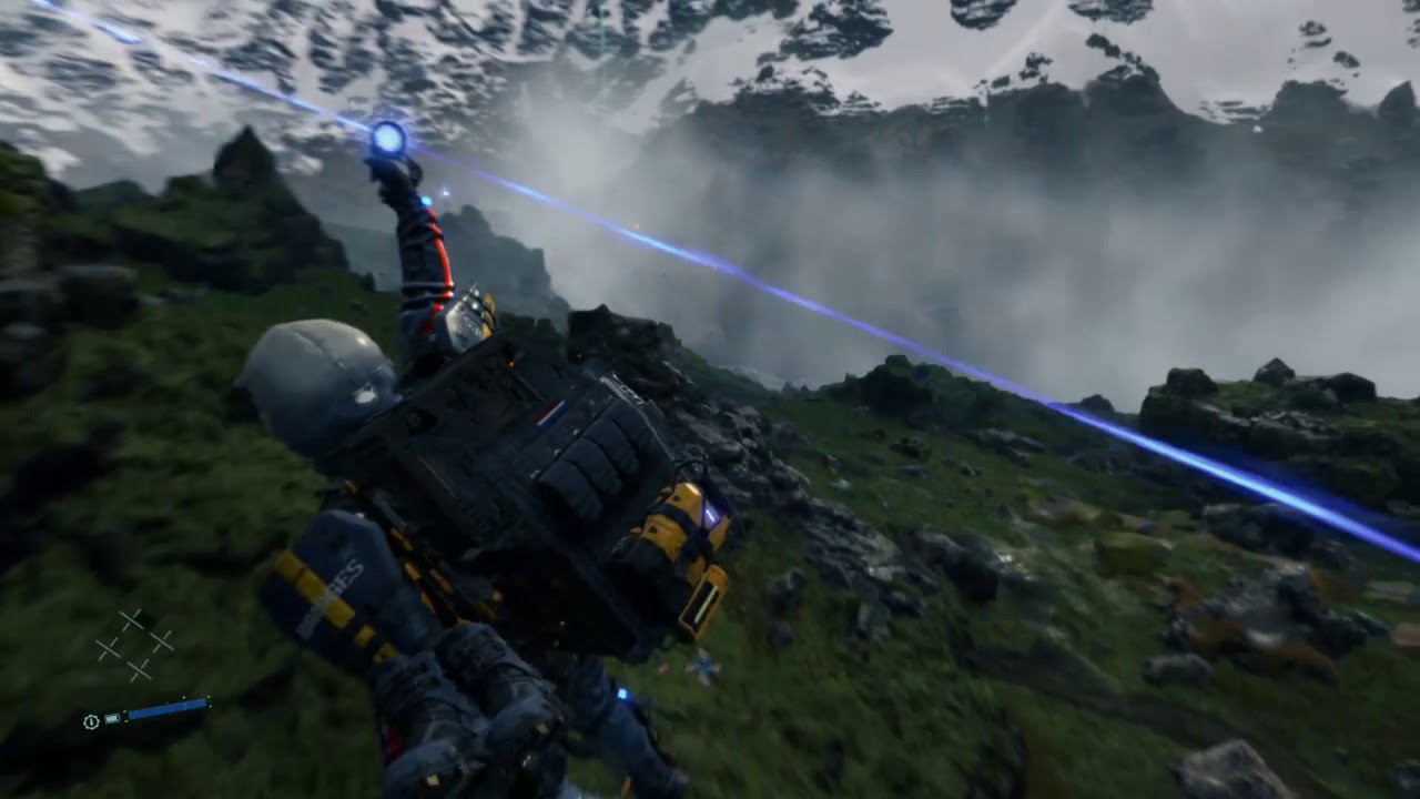 DEATH STRANDING Web of Zip lines - YouTube